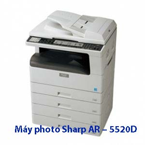 Thao tác cài đặt giấy máy photo Sharp AR – 5520D nhanh chóng